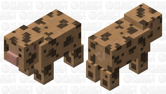 spotted pig Minecraft Mob Skin