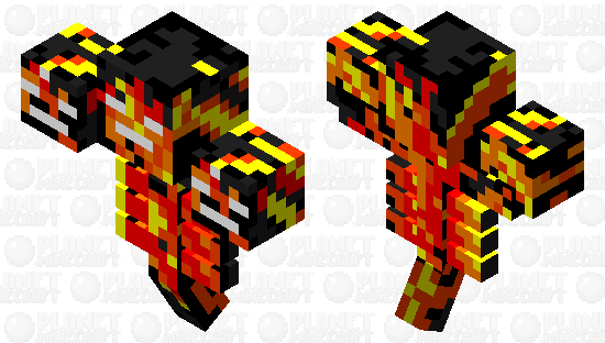 Lava wither Minecraft Mob Skin