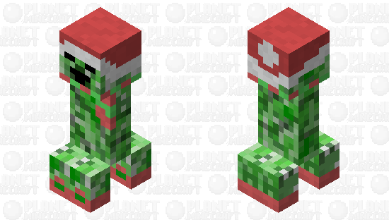 Better Christmas creeper! Minecraft Mob Skin