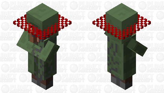 Shady Villager Minecraft Mob Skin