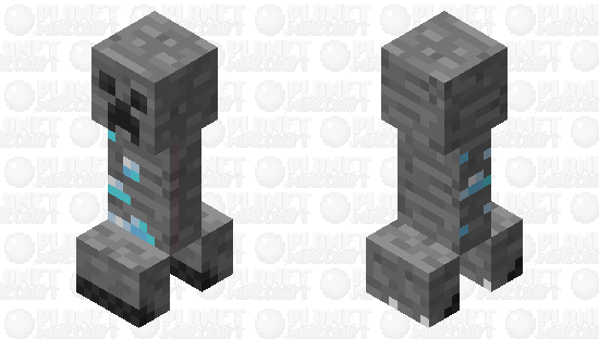 Diamond Creeper Minecraft Mob Skin