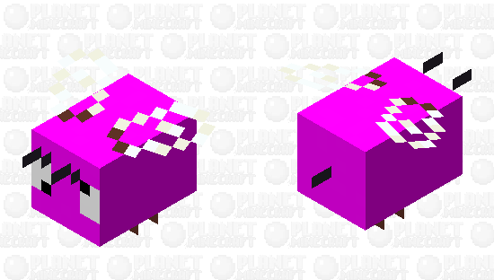 DERPY BEE Minecraft Mob Skin