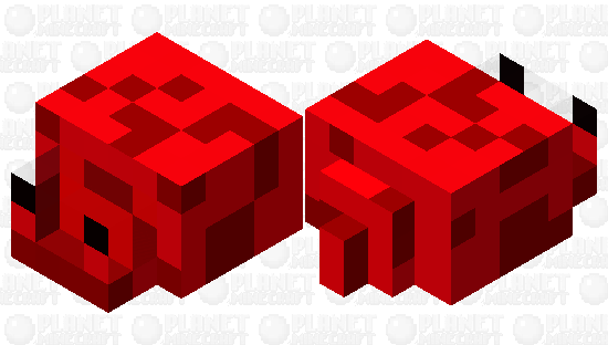 lumaca rossa Minecraft Mob Skin