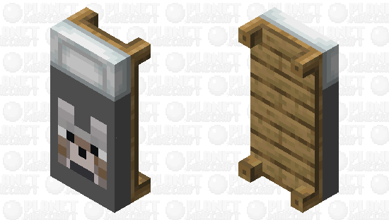 Wolf bed Minecraft Mob Skin