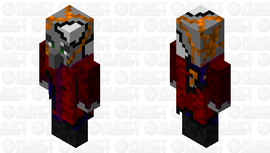 chared illager Minecraft Mob Skin