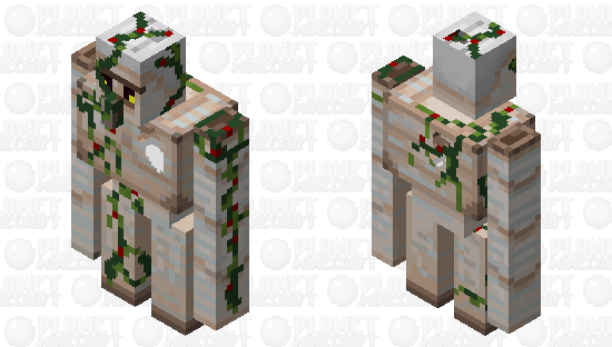 Golem with new vines Minecraft Mob Skin