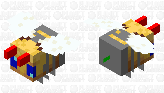 Bee-bot bee Minecraft Mob Skin
