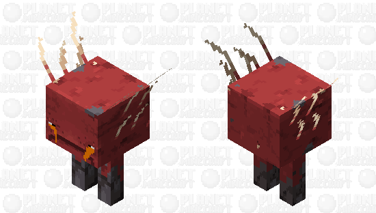 Sad Strider - Lava Minecraft Mob Skin