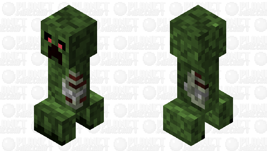 New Creeper Minecraft Mob Skin
