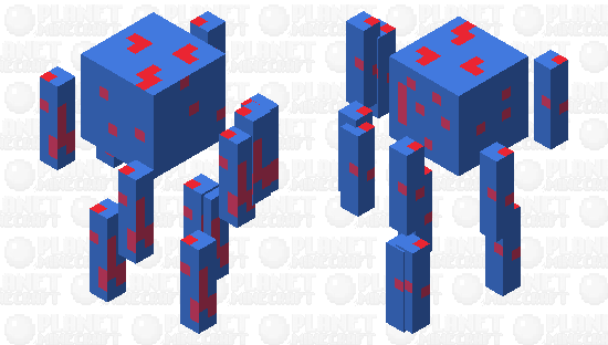 Water droplet Blaze Minecraft Mob Skin
