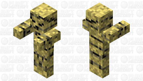 Female mummy Minecraft Mob Skin