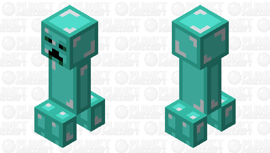 Pro creeper Minecraft Mob Skin