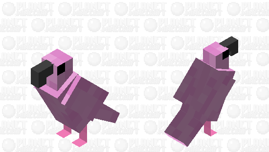 flamingo Minecraft Mob Skin