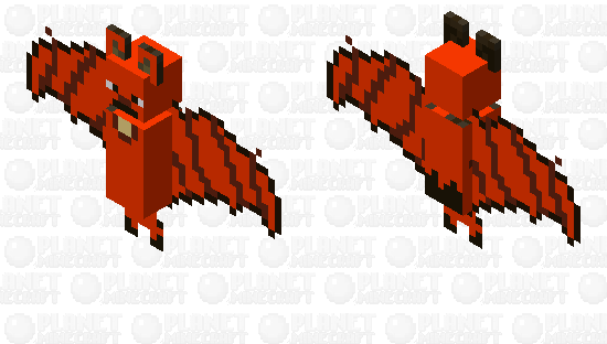 Flying Fox Minecraft Mob Skin