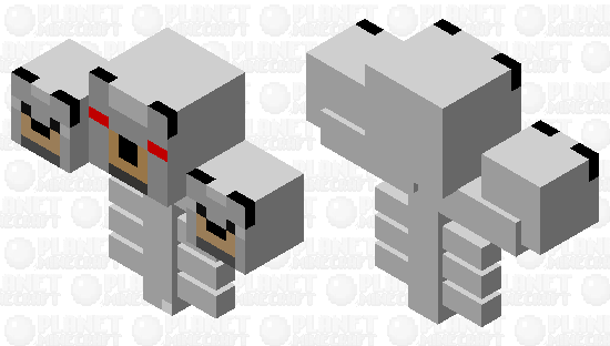 WitherWolf Minecraft Mob Skin