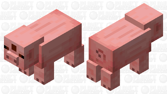 peppa pig Minecraft Mob Skin