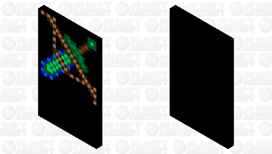 Sword Scabbard cape Minecraft Mob Skin