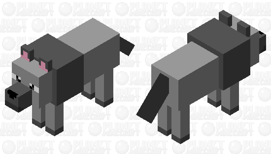 wilk Minecraft Mob Skin