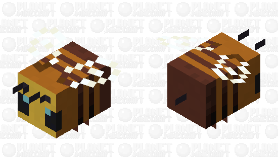 Bee pixel Minecraft Mob Skin