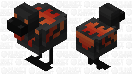 magma chicken Minecraft Mob Skin