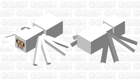 spider-sheep Minecraft Mob Skin