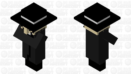 A quick MAGICIAN Minecraft Mob Skin