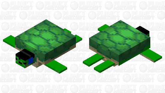 Taurtis turtle Minecraft Mob Skin