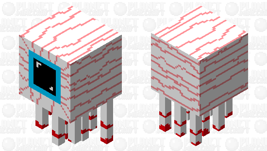 ghost with one eye Minecraft Mob Skin