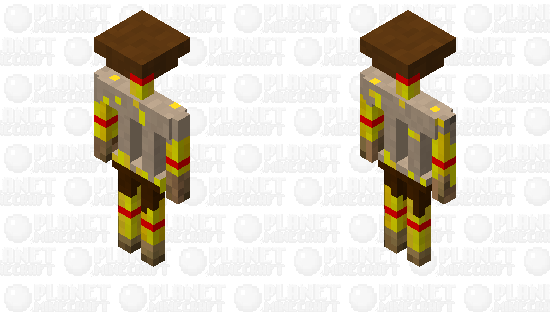 A scarecrow (for your farms) Minecraft Mob Skin