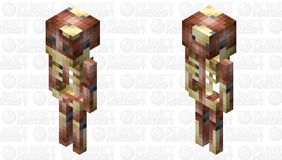 Automaton Skeleton Minecraft Mob Skin