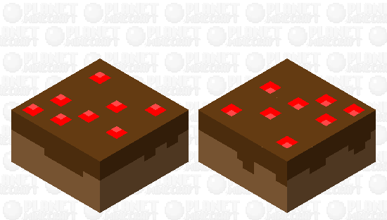 Chocolate Cake Minecraft Mob Skin
