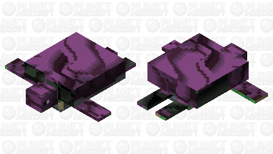 warped turtle Minecraft Mob Skin