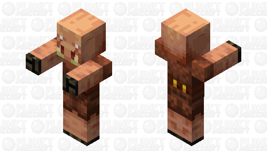 Piglin Minecraft Mob Skin