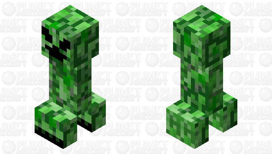 Creeper Reimagined Minecraft Mob Skin