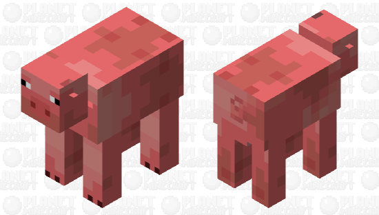 Pig Cow Updated Minecraft Mob Skin