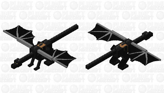 toothless from how to train your dragon Minecraft Mob Skin