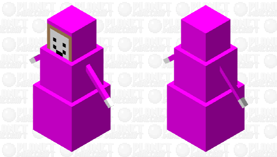 Snow girl Minecraft Mob Skin