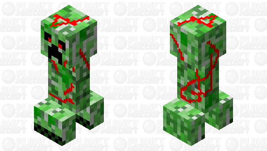 Death Creeper Minecraft Mob Skin