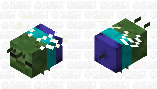Zombee (Zombie Bee) Minecraft Mob Skin