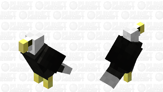 Bald Eagle Minecraft Mob Skin
