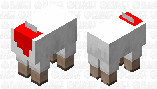 Sheep without head Minecraft Mob Skin