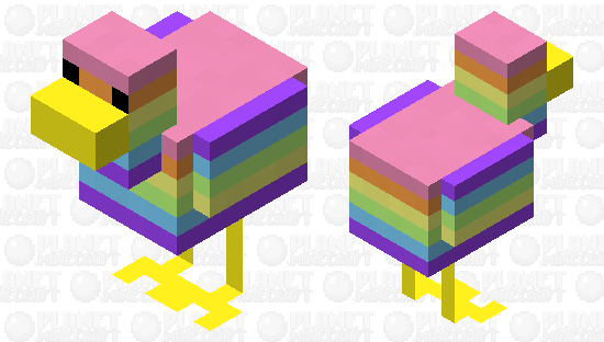 Piñata c h i c k e n Minecraft Mob Skin