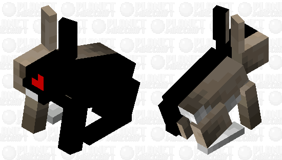 monokuma rabbit Minecraft Mob Skin
