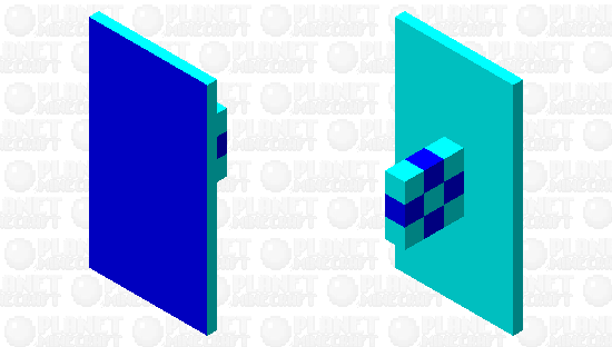 LONG LIFE DIAMOND SHIELD Minecraft Mob Skin