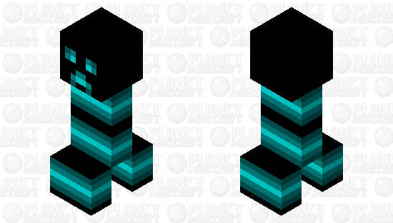 Shadow of the Electric Creeper Minecraft Mob Skin