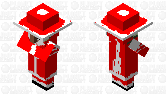 Villager Santa Minecraft Mob Skin