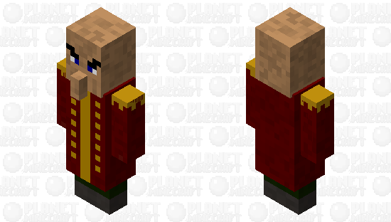 Baroque soldier vindicator Minecraft Mob Skin