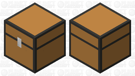 Mimic Chest Minecraft Mob Skin