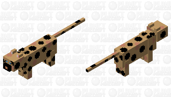 Spotted Cat (Cat skin contest entry) Minecraft Mob Skin