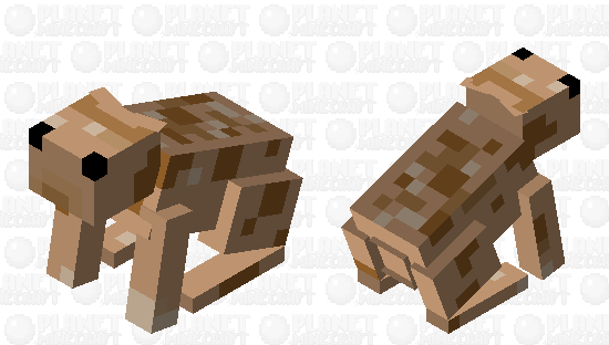 cane toad (ew gross) Minecraft Mob Skin